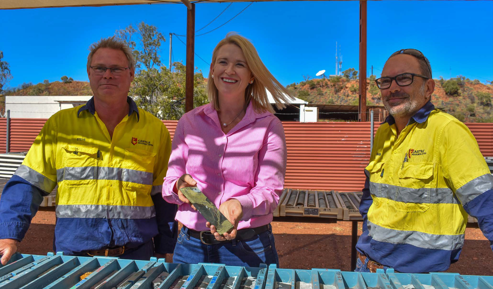 Mining Minister inspects promising Rover project I Australian Rural ...