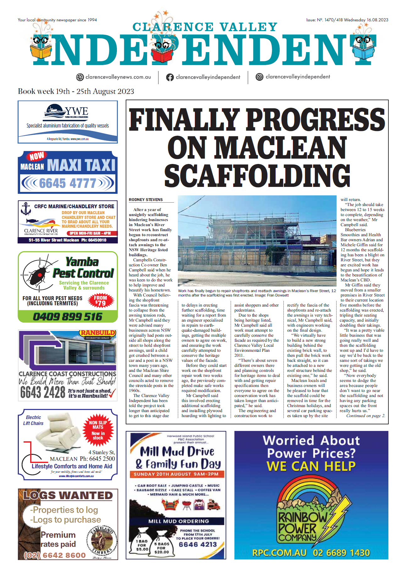 Clarence Valley Independent, 16 August 2023 I Australian Rural ...