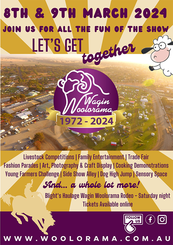 Wagin Woolorama, 8-9 March 2024 I Australian Rural & Regional News
