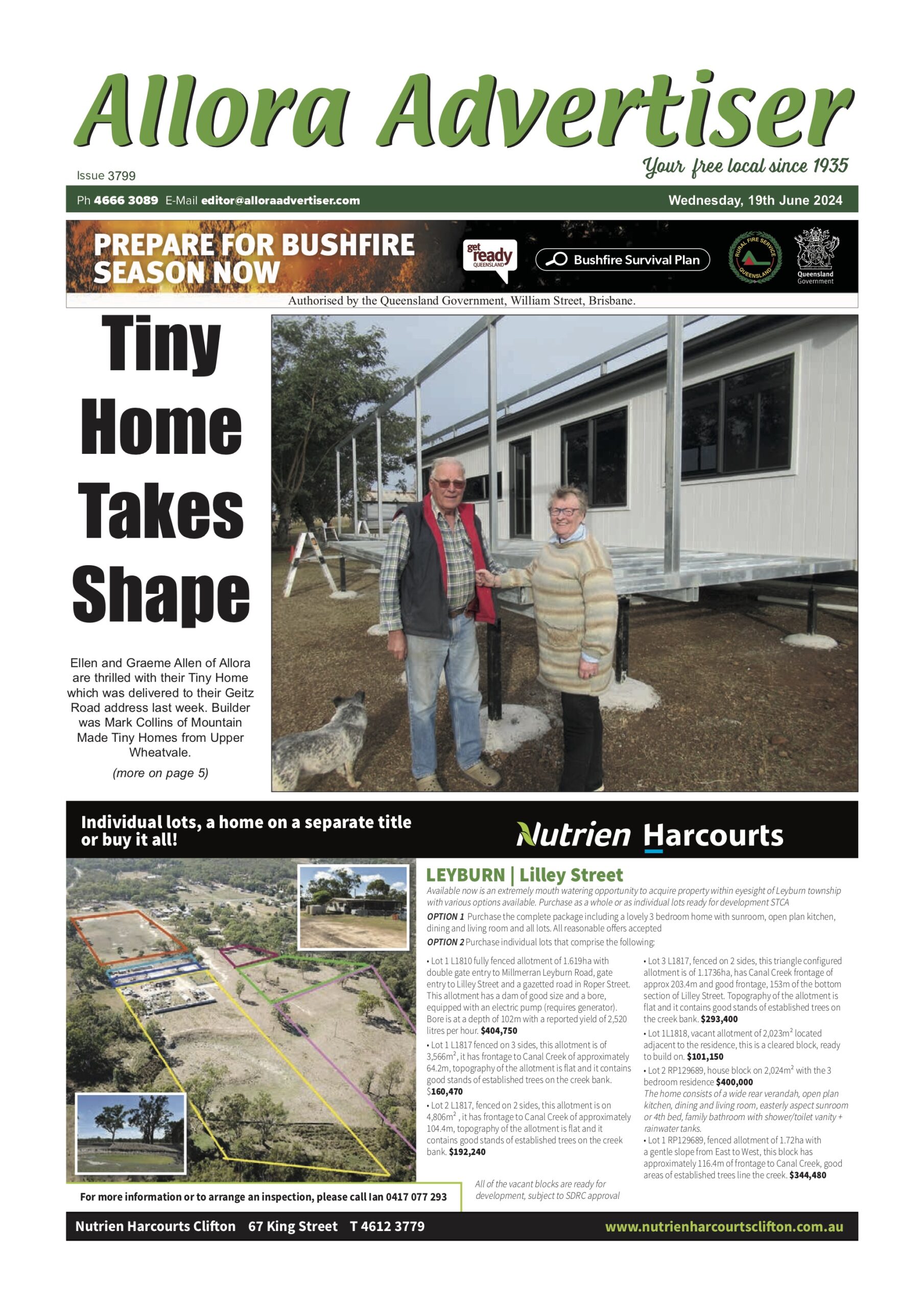 Allora Advertiser, 19 June 2024 | Australian Rural & Regional News