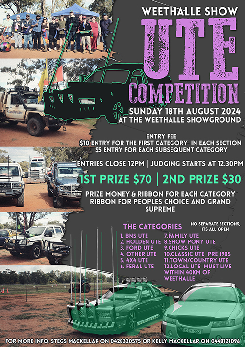 86th Weethalle Show, 18 August 2024 I Australian Rural & Regional News