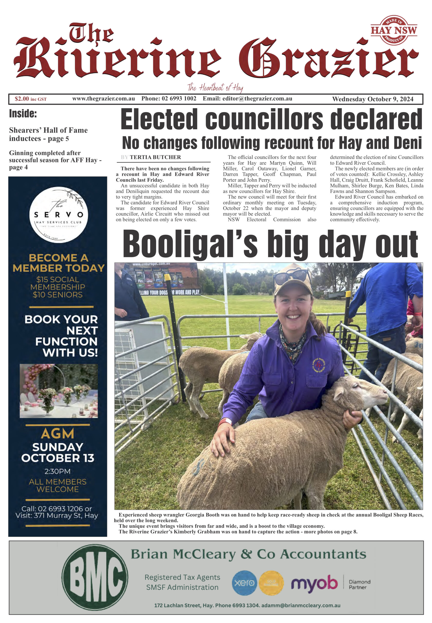 The Riverine Grazier, 9 October 2024 | Australian Rural & Regional News