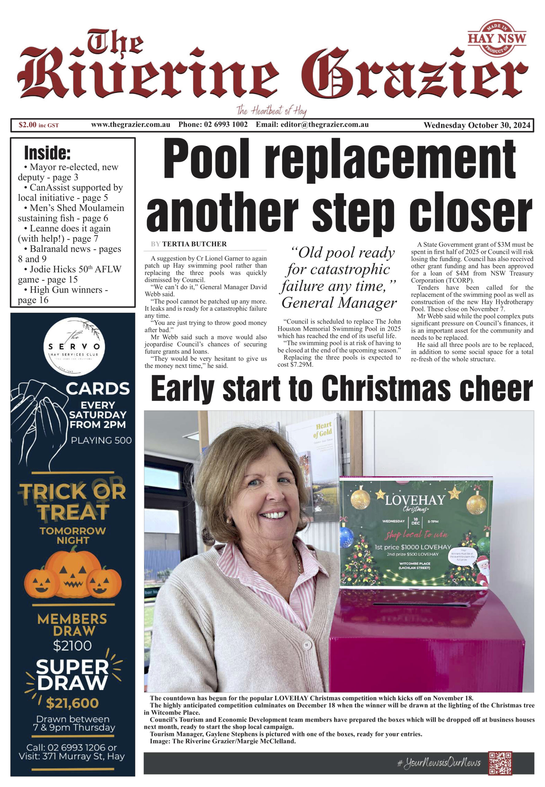 The Riverine Grazier, 30 October 2024 | Australian Rural & Regional News