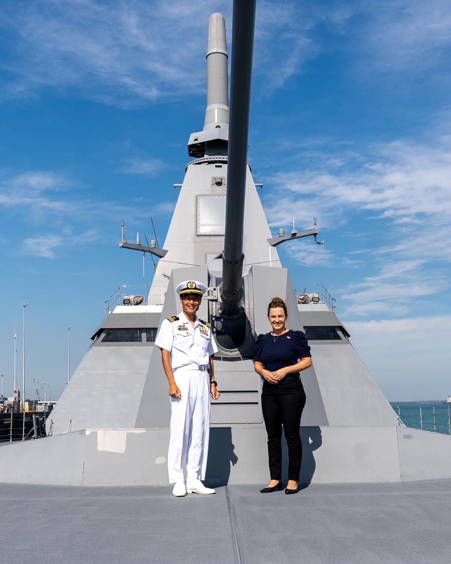 Territory solidifies Indo-Pacific ties with Japanese naval visit ...