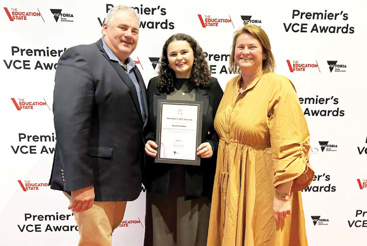 Bonnie Gordon wins top honours at Premier's VCE Awards I Australian ...