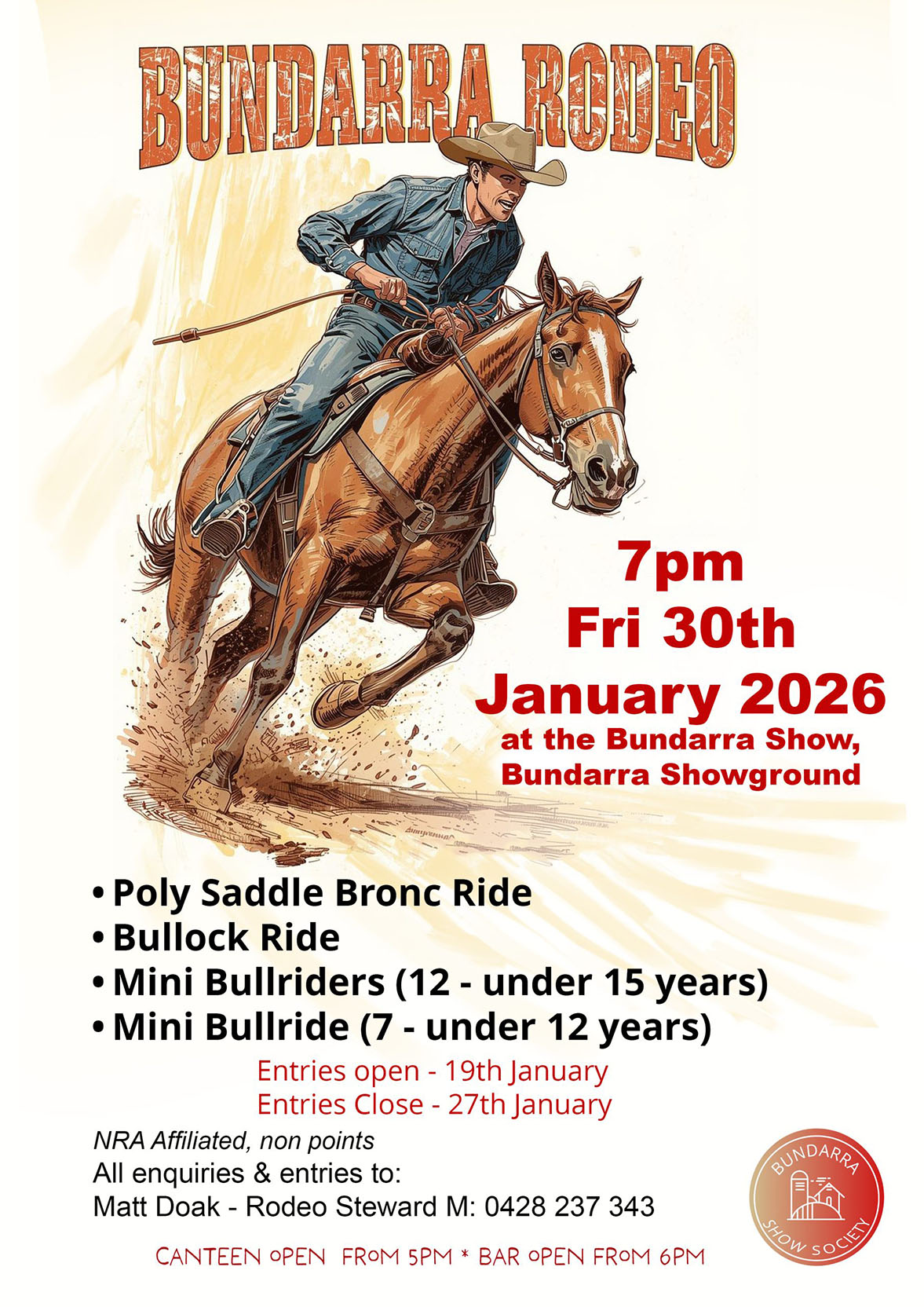 Bundarra Show & Rodeo, 30 January-1 February 2026 I Australian Rural ...