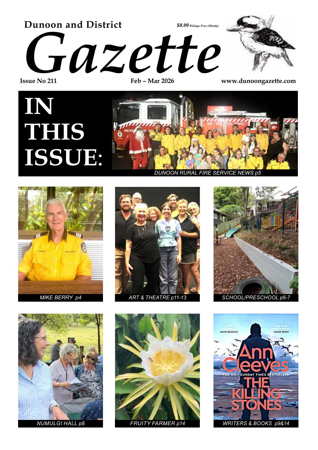 Dunoon and District Gazette, February-March 2026 I Australian Rural ...